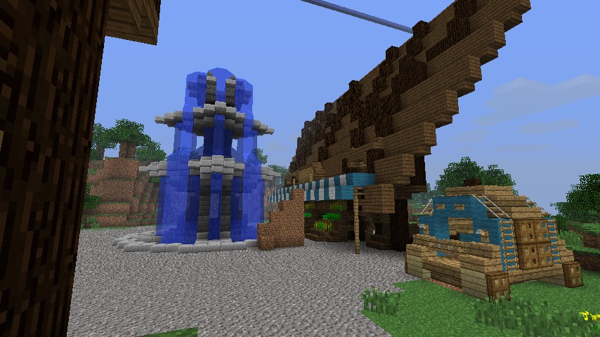 Blue Cap Minecraft Map