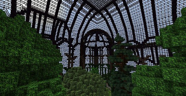 Mirabell Garten -- a steampunk arboretum by Esmirff Minecraft Map