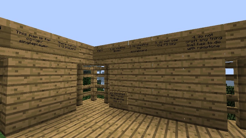 An amazing adventure map score boards and other features Minecraft Map