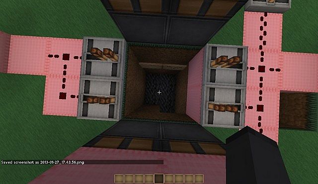Redstone Dropper Trap Device Minecraft Map