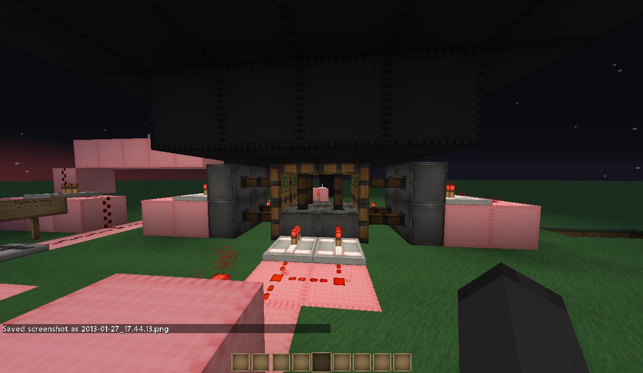 Redstone Dropper Trap Device Minecraft Map