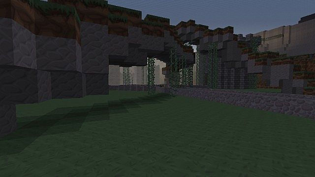 deep beautiful ravine Minecraft Map
