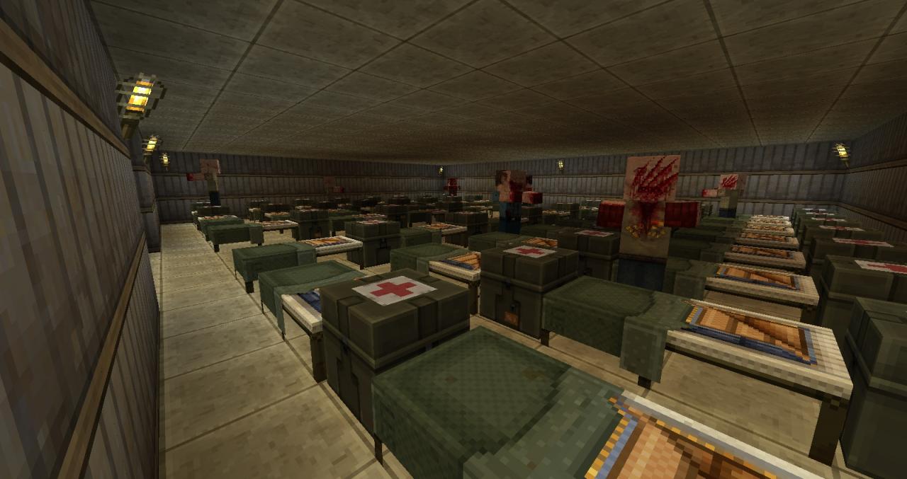 Zombie Military Escape! By Matisayu Minecraft Map