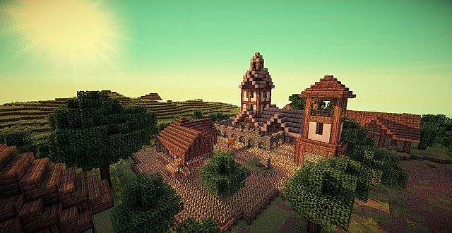 Gothic style world Minecraft Map