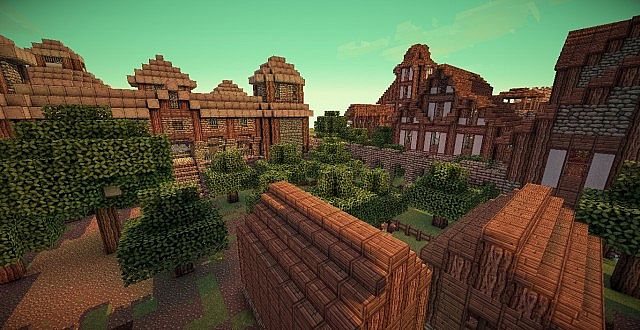 Gothic style world Minecraft Map