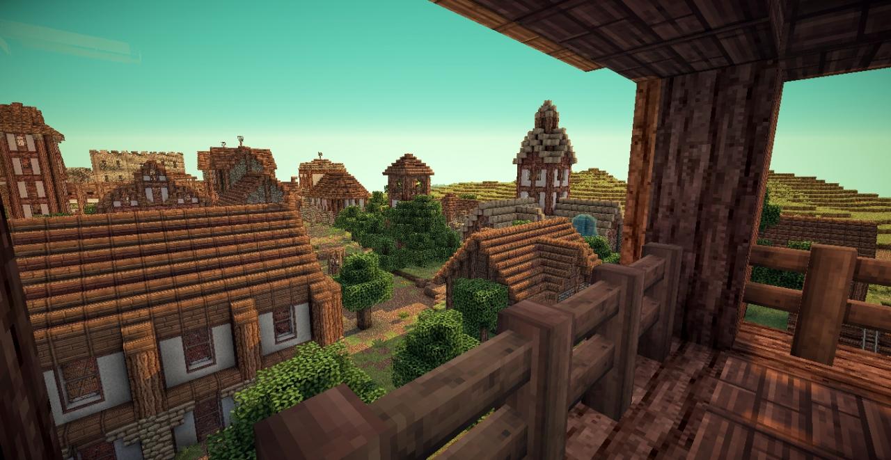 Gothic style world Minecraft Map
