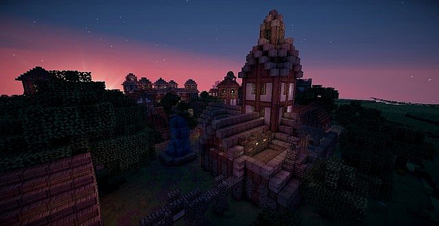 Gothic style world Minecraft Map