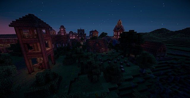 Gothic style world Minecraft Map