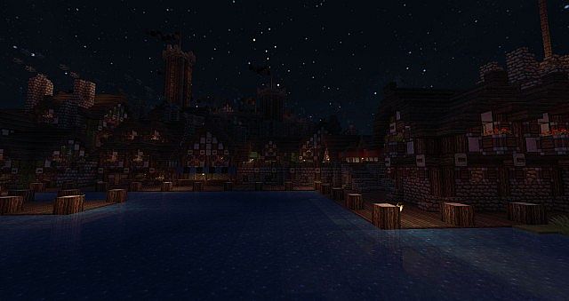 Medieval Gothic/Nordic City Minecraft Map