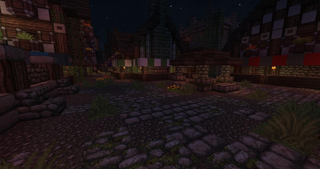 Medieval Gothic/Nordic City Minecraft Map