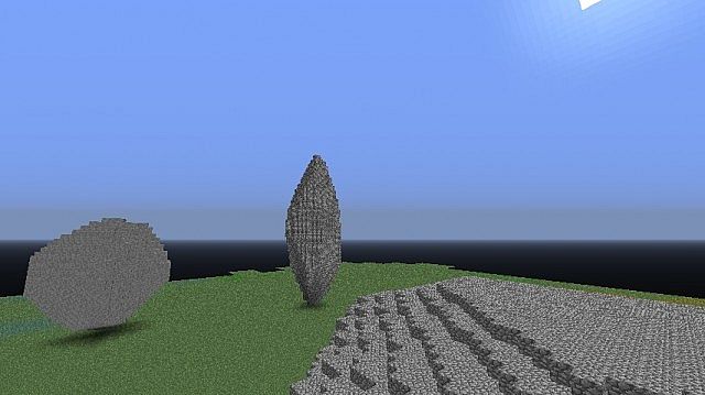 BOULDER - custom MCEdit filter to generate boulders Minecraft Mod
