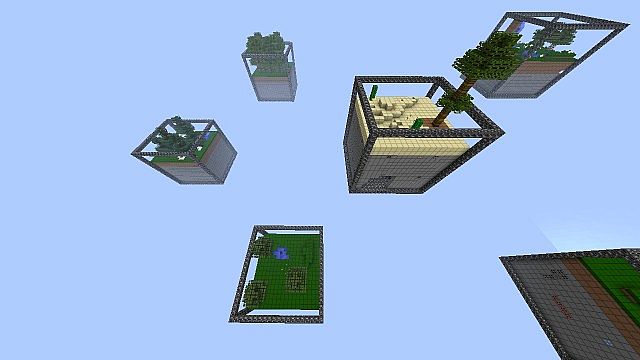 Pvp Cubes : Last Man Standing Survival Minecraft Map