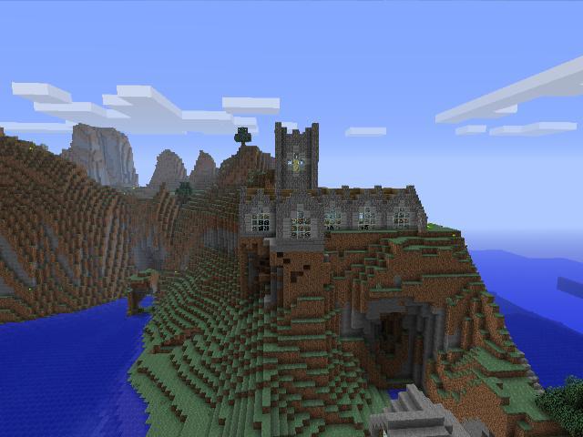 Minecraft XBOX 360 World [Villages, Towns, Rails, Ships] Minecraft Map