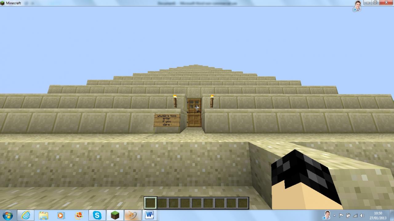 pyramid adventure Minecraft Map