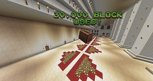 The Great Quartz Palace [Snapshot 13w04a] Minecraft Project