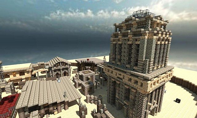 RIOT - A Minecraft PVP map Minecraft Map