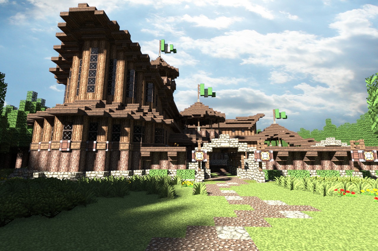 Medieval Archer's Guild Minecraft Map