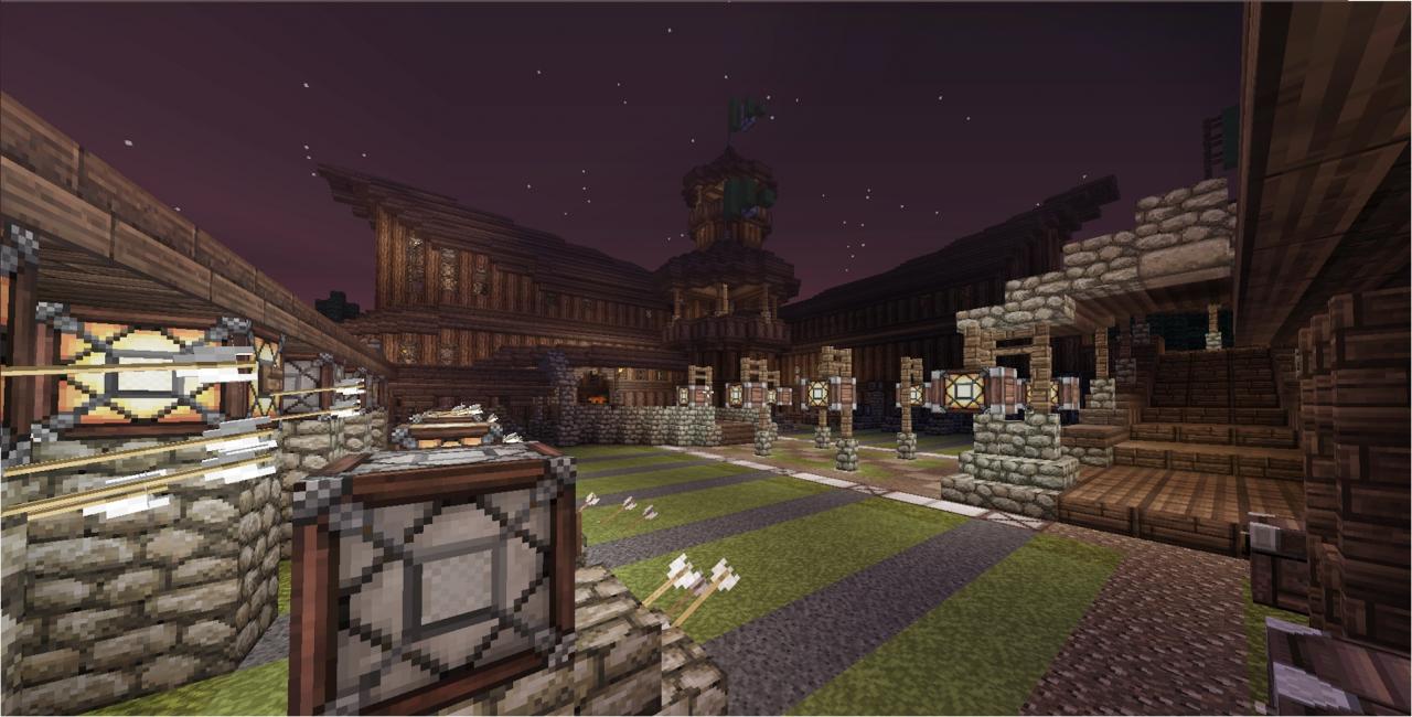Medieval Archer's Guild Minecraft Map
