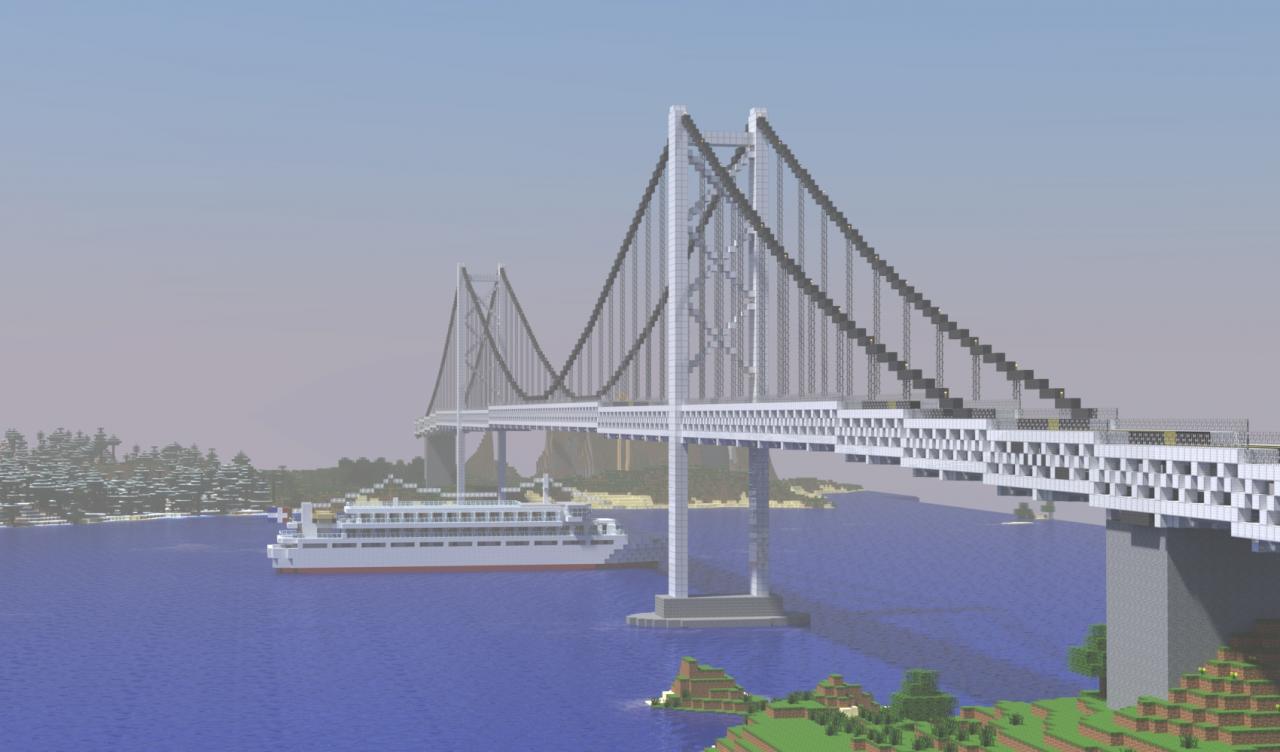 The perfect bridge! Minecraft Map