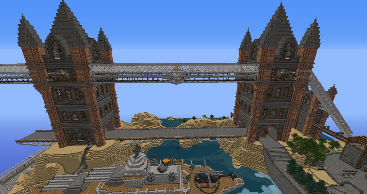 Tower Bridge Minecraft Map