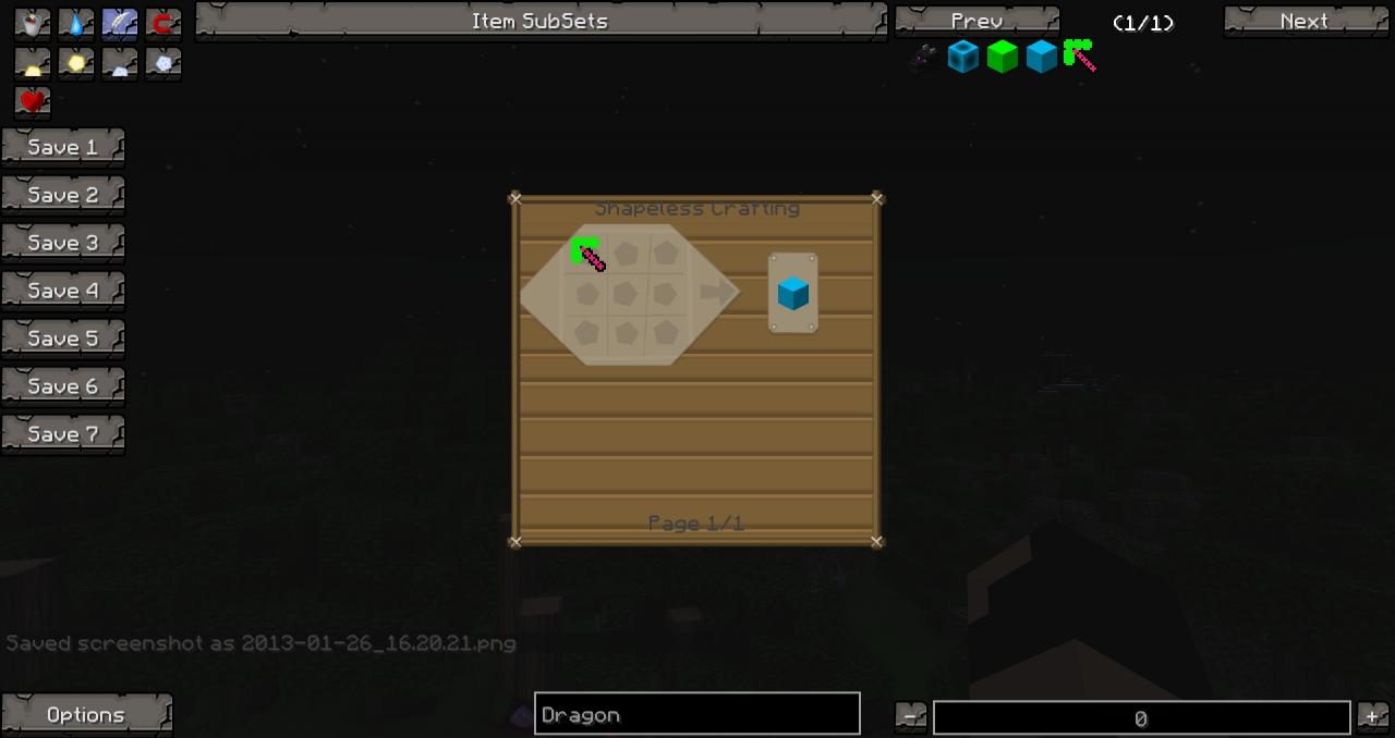 Dragonrecipe Minecraft Mod