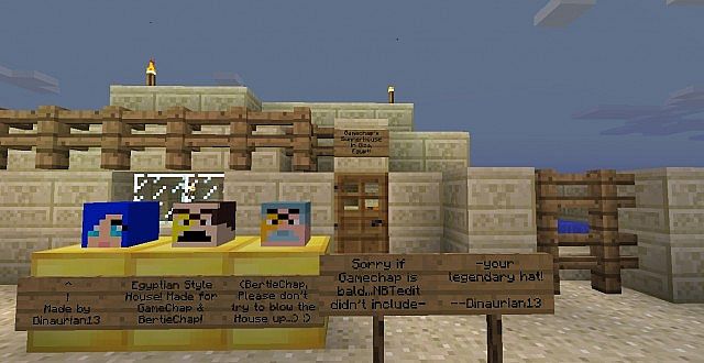 GameChap's Summerhouse in Giza, Egypt! Minecraft Map