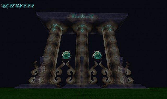 Pillar design Minecraft Map
