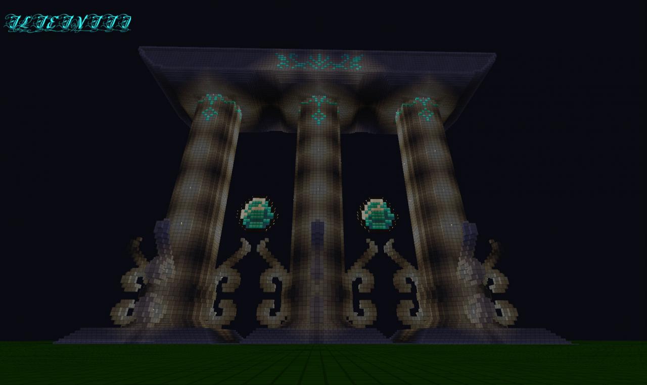 Pillar design Minecraft Map