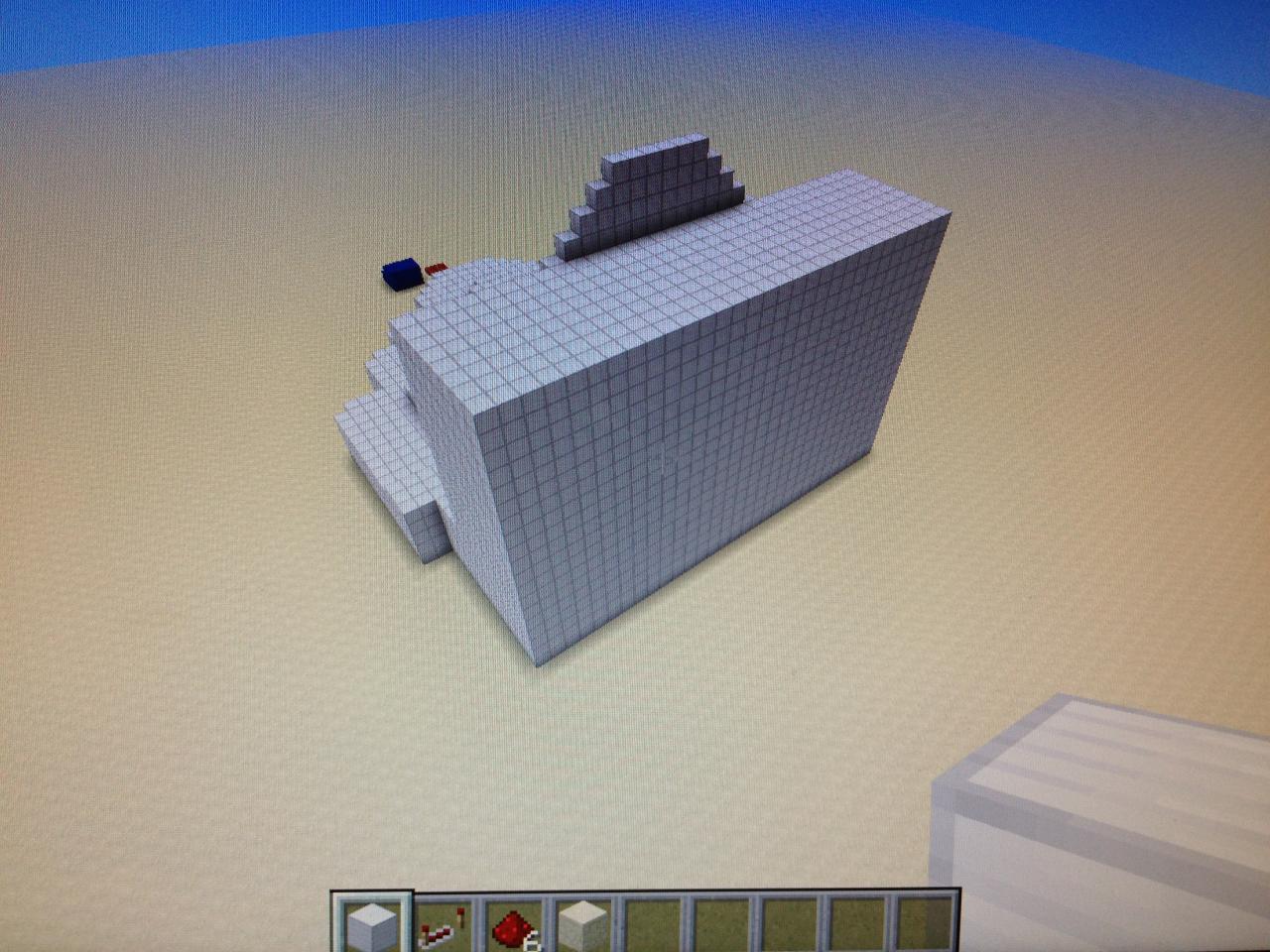 Gigantic Flushable Toilet (UPDATE REDSTONE COVERED) Minecraft Map