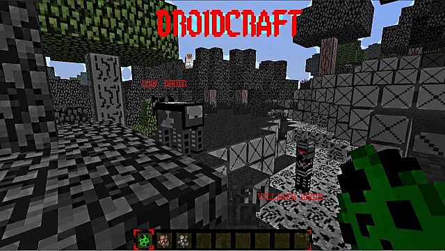 DroidCraft (UPDATE!!! v1.1.0) Minecraft Texture Pack