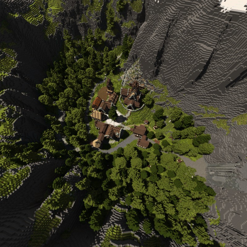 The Karag Massif - Home of the Dwarves Minecraft Map