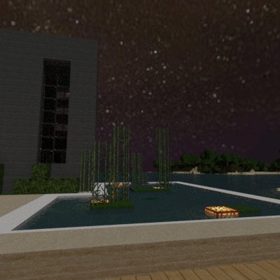 Light - Modern beach House Minecraft Map