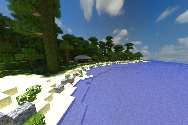 Minecraft CTF Map - Wild Island Minecraft Map