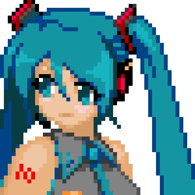 Miku Bust Minecraft Map