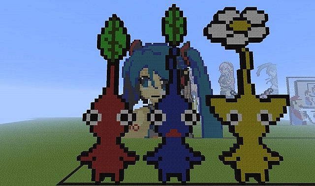 Pikmin Minecraft Map