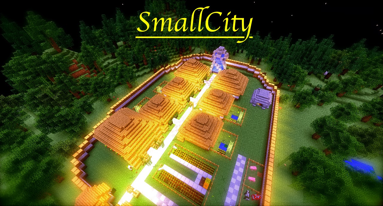 SmallCity Minecraft Map
