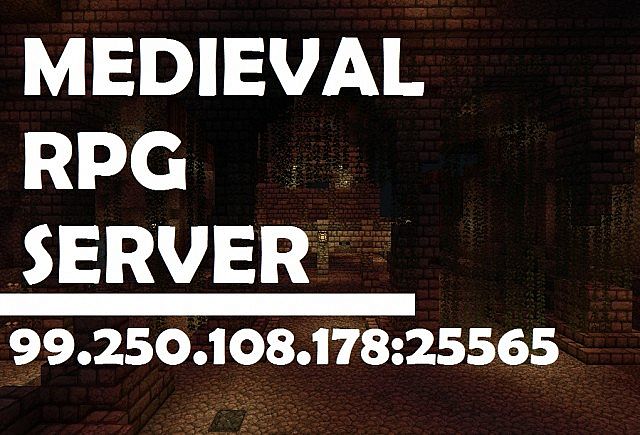 RPG SERVER! | MedievalMinecrafters Minecraft Map