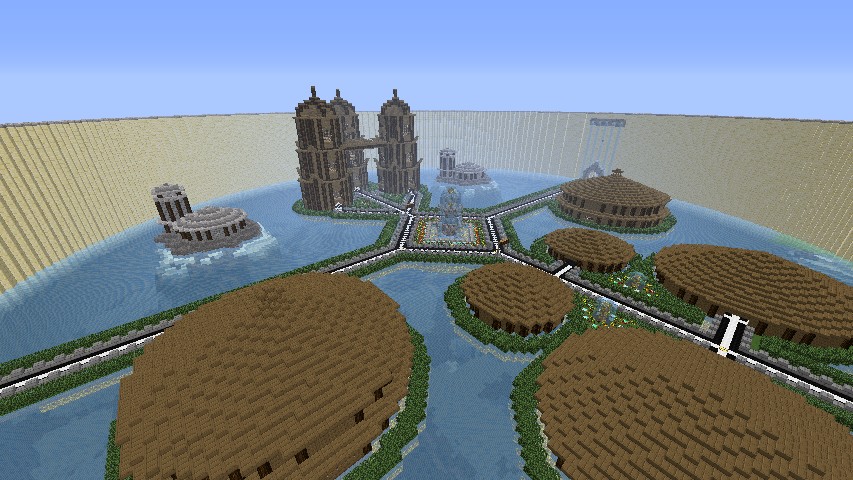 Pre Made Spawn Minecraft Map