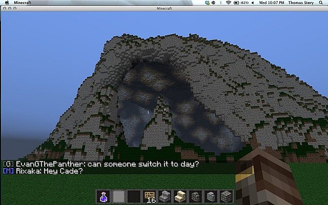 Epic mountain giant cave See! Minecraft Map