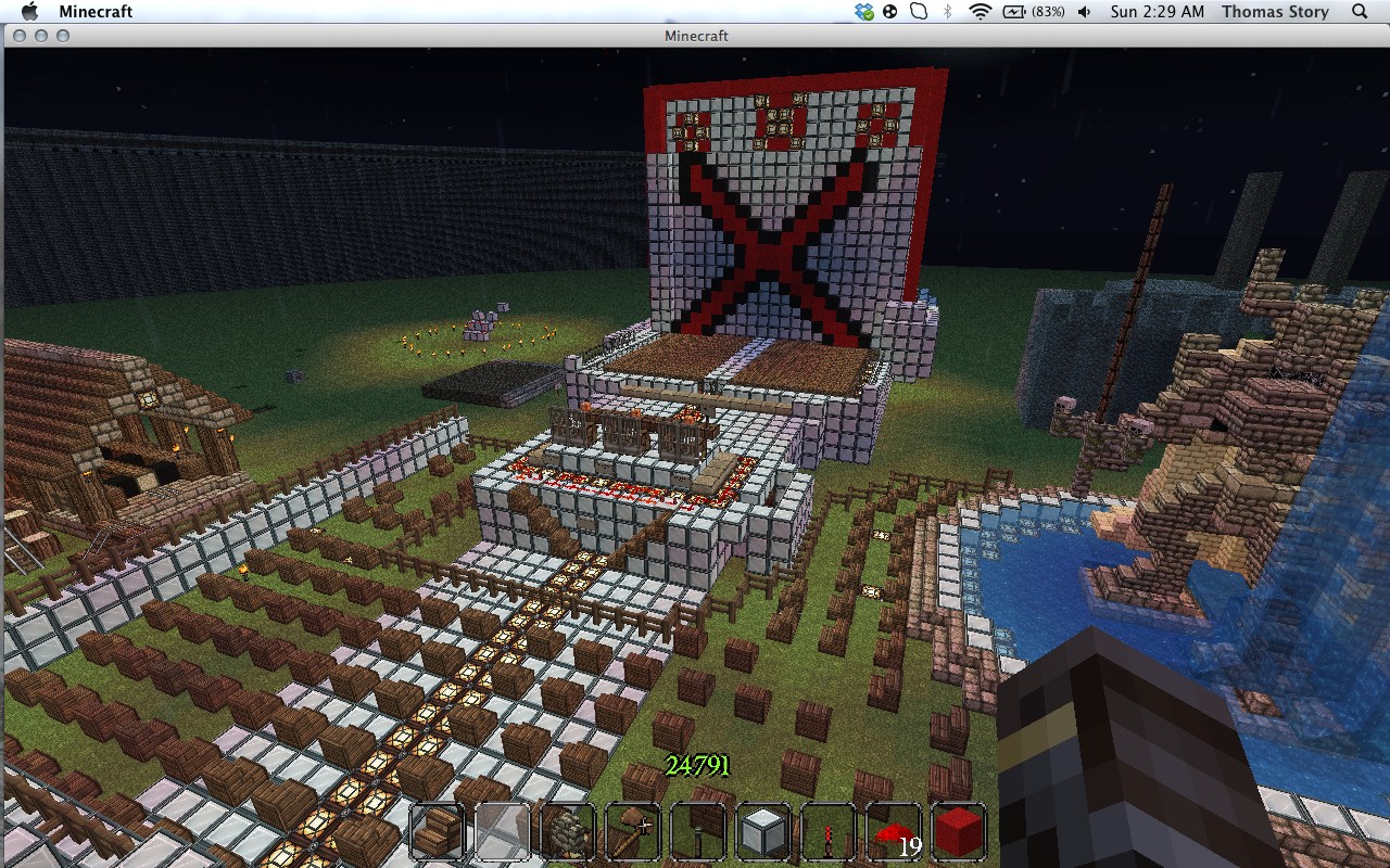 The X factor!! Working lights and sounds!! Minecraft Map