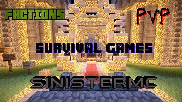 SinisterMC[MCMMO][PVP][FACTIONS][UNLIMITEDSETHOMES][AUCTIONS] Minecraft ...