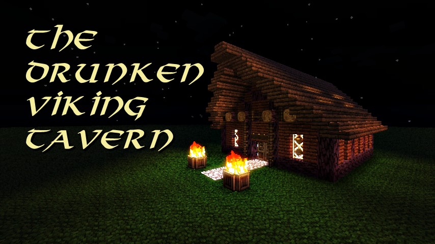 The Drunken Viking Tavern Minecraft Map