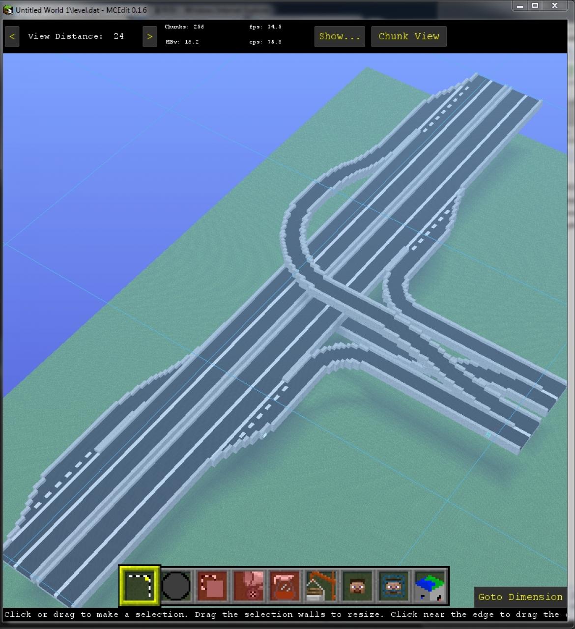 Modular Overpass Highway Pack (V1) Minecraft Map