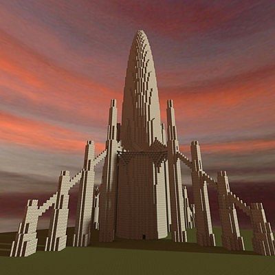 The MOAB (Mother of all Beacons) Minecraft Map