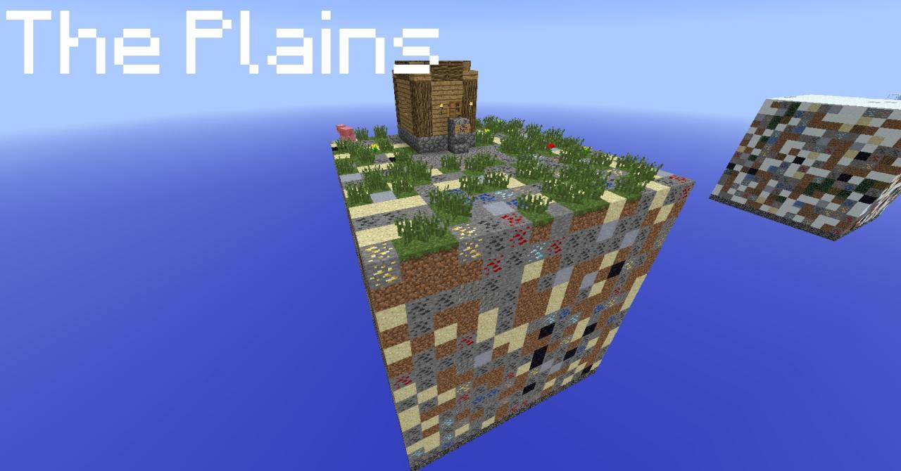 [1.4.7][Surv] Biome Block Survival V1.0 Minecraft Map