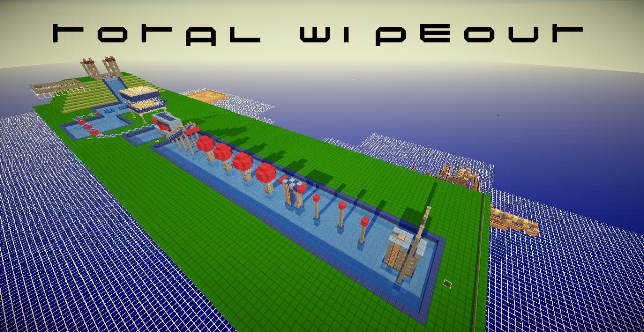 Total Wipeout Minecraft Edition - Part 1/3 Done! Minecraft Map