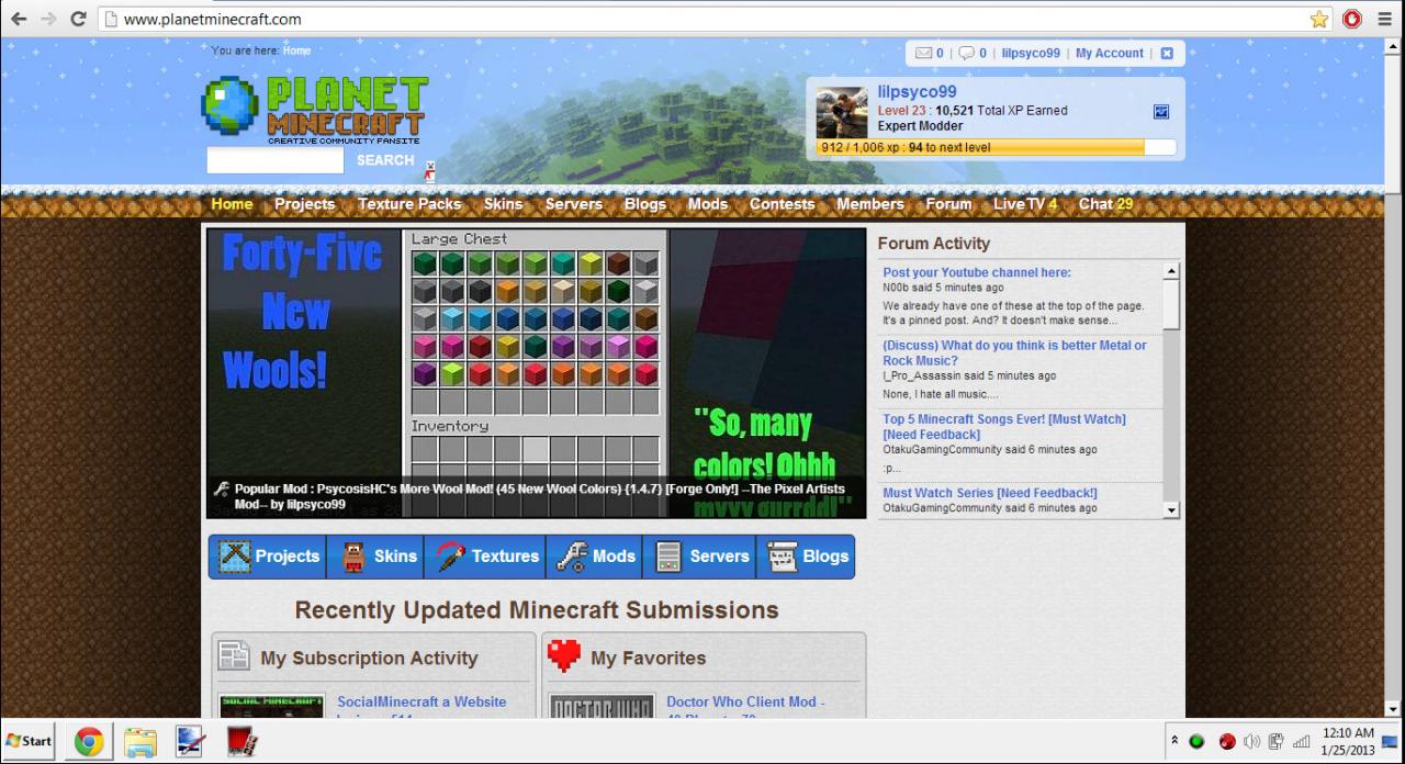 PsycosisHC's More Wool Mod! (45 New Wool Colors) {1.4.7} [Forge Only ...