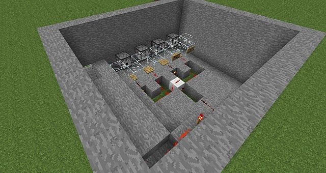 Most simple 1-4 Combo lock! Minecraft Map