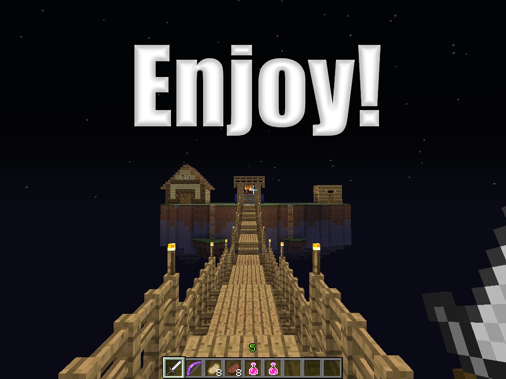 The Bridge PvP map By X88X Minecraft Map