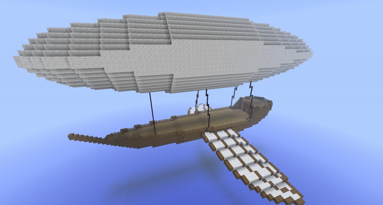 Flying Boat Minecraft Project